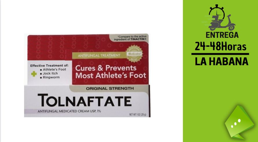 TOLNAFTATO EN POMADA para La Habana | Entrega Rápida (24 a 48 hrs)